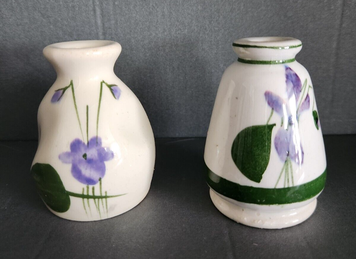 VINTAGE DEVON VIOLETS WARE SCENT PERFUME BOTTLE BOOTS STAMP ON BOTTOM ...