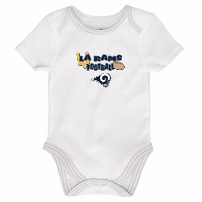 Los Angeles Rams Goal Post Infant One Piece Bodysuit Creeper White FREE ...