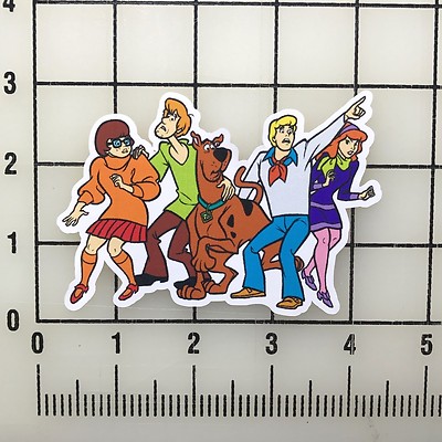 Scooby Doo 4" Wide Vinyl Decal Sticker BOGO | eBay
