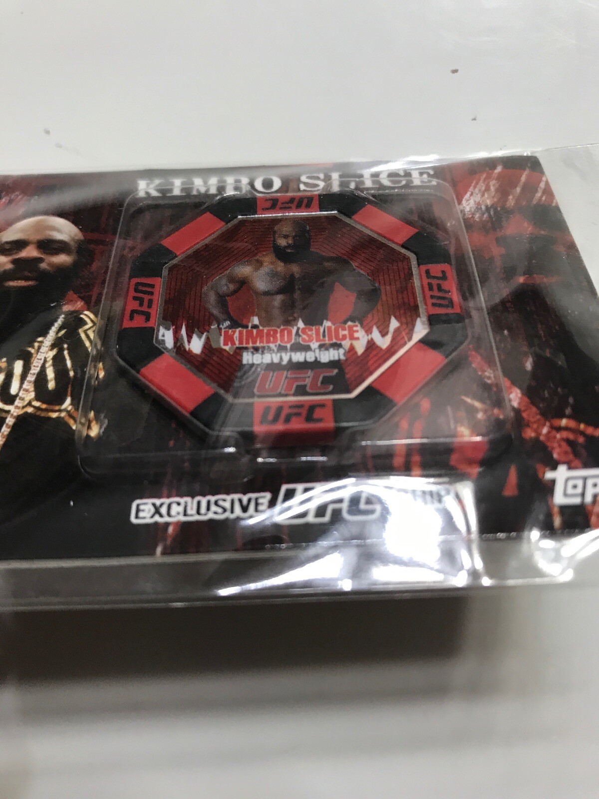 2010 Topps UFC Series 4 KIMBO SLICE RC Exclusive UFC Chip SEALED MMA ...