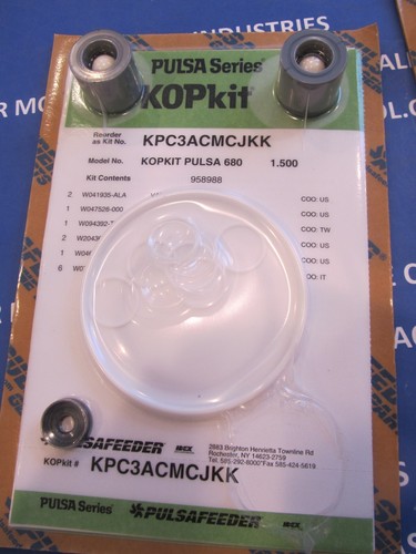 Pulsafeeder Diaphragm Pumphead Kit, PULSA 680 KOPKIT KPC3ACMCJKK ...