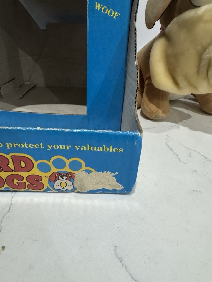 Nasta Ind. Vintage Guard Dog 1990 electronic soft toy, Safe Store ...