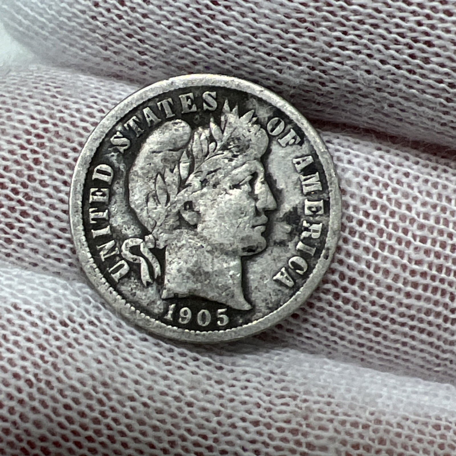 1905 Barber Dime. 90% Silver. Nice Higher Grade Old US Coin! | eBay