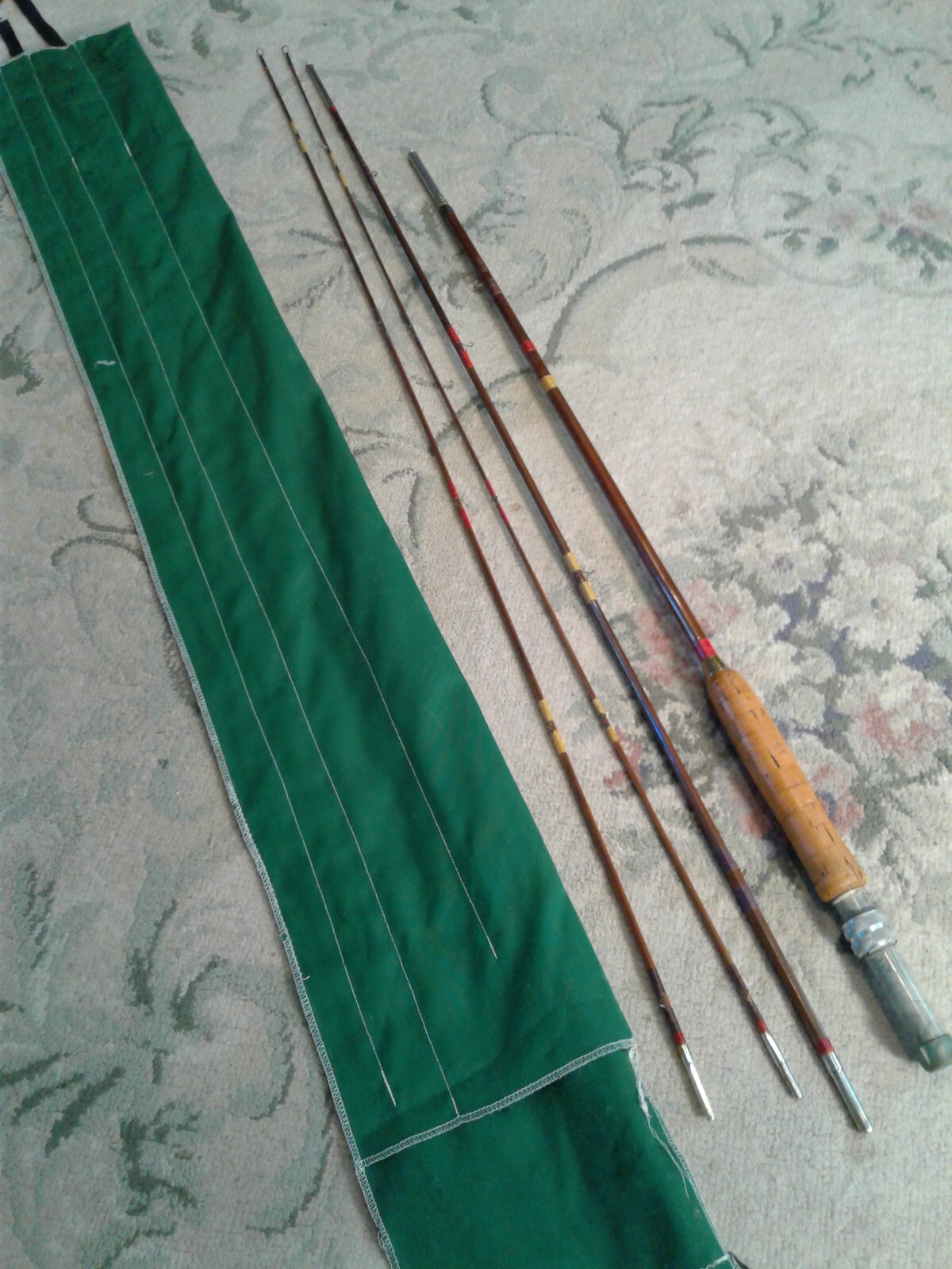 3 PC Bamboo Fly Rod....with extra tip end pc | eBay