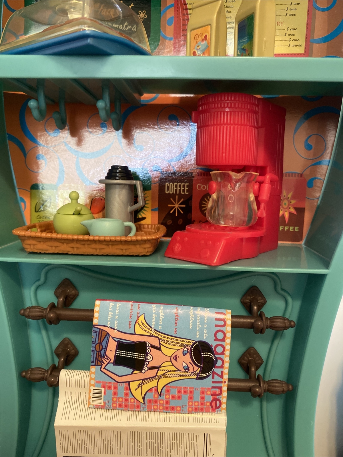 VTG Barbie My Scene My Cafe Furniture Coffee Play Set Excellent 2003 ...