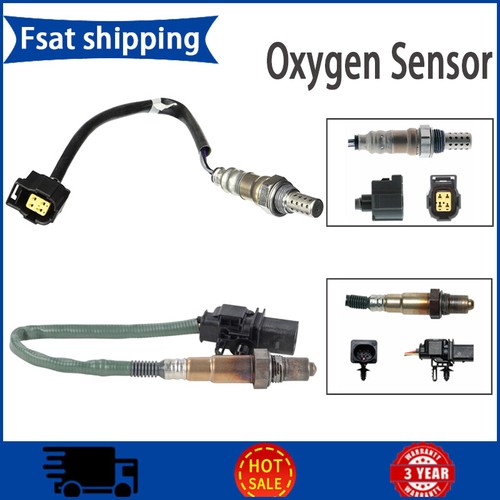2pcs Oxygen Sensor Kit For 08-15 Smart Fortwo 1.0L Upstream+Downstream ...