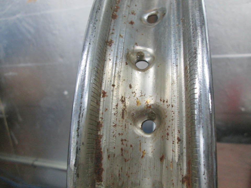 Vintage Daido DID 1.60x17 160x17 1.60 17" 36 Holes Motorcycle Wheel Rim ...