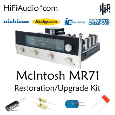 McIntosh MR71 tuner restoration recap repair service rebuild kit ...