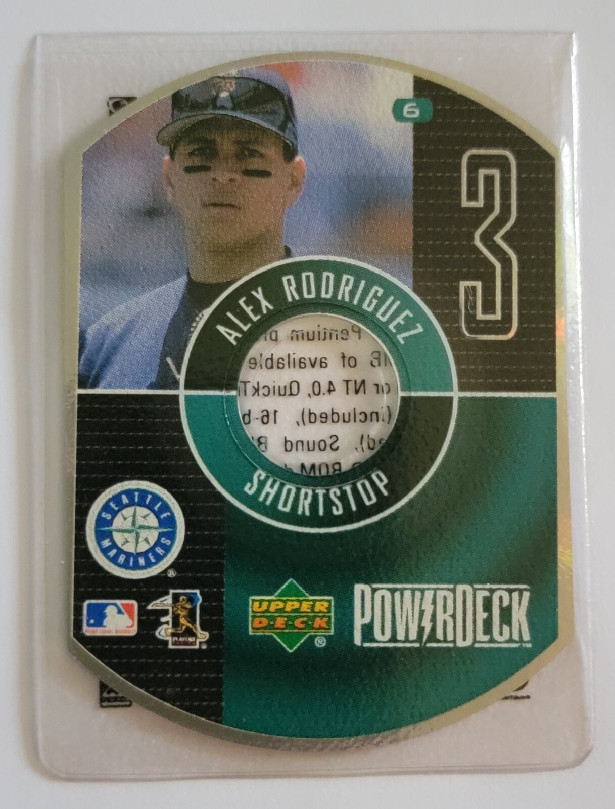 1999 Upper Deck Power Deck Time Capsule CD-ROM Alex Rodriguez #6 | eBay
