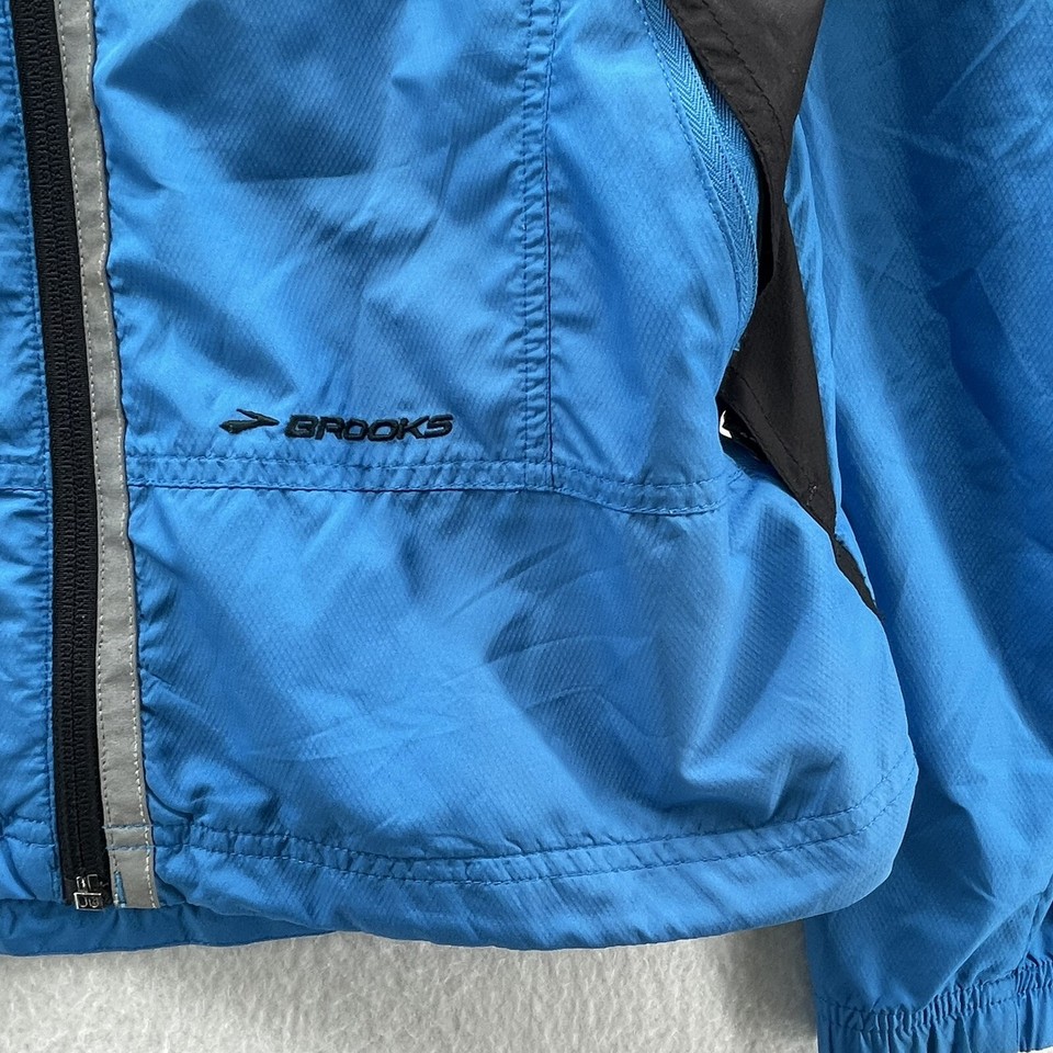 Brooks Windbreaker Running Jacket Shelter Tech Size Small Vented ...