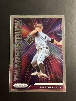 Mason Black Thunderstruck 2021 Panini Prizm Draft Picks Card# T-MB C5 ...