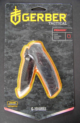 Gerber Tactical: Swagger Clip Folding Knife, 7Cr17MoV Blade, Lifetime ...