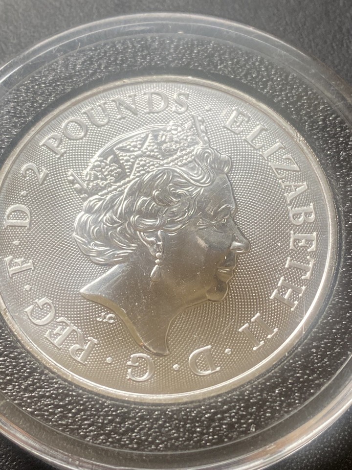 2023-1 oz King Arthur Silver Coin in Capsule -The Royal Mint | eBay