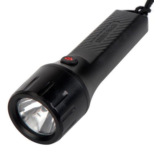 SWISS+TECH 200lm Waterproof Flashlight Camping Drop Proof LED ...