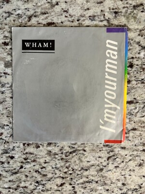 Wham! - I'm Your Man 45 RPM, 1985, UC, Picture Sleeve | eBay