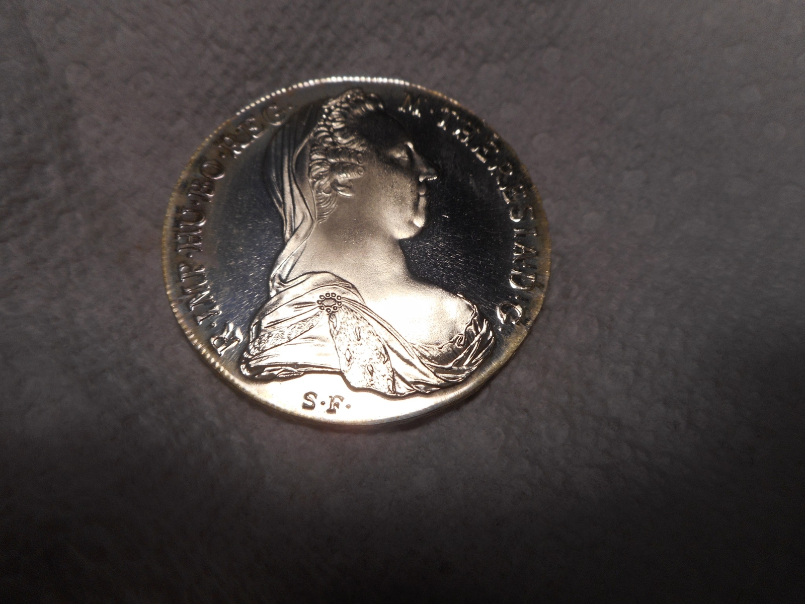 High Grade 1780 M THERESIA D G BURG CO TYR X ARCHID AVST DUX Silver ...