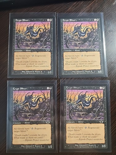 4 Card LOT MTG Crypt Sliver Legions NM | eBay
