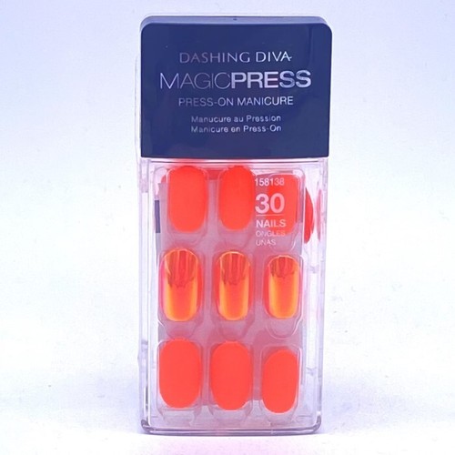 Dashing Diva - Magic Press - Press-On Manicure - Power Punch - 30 ...