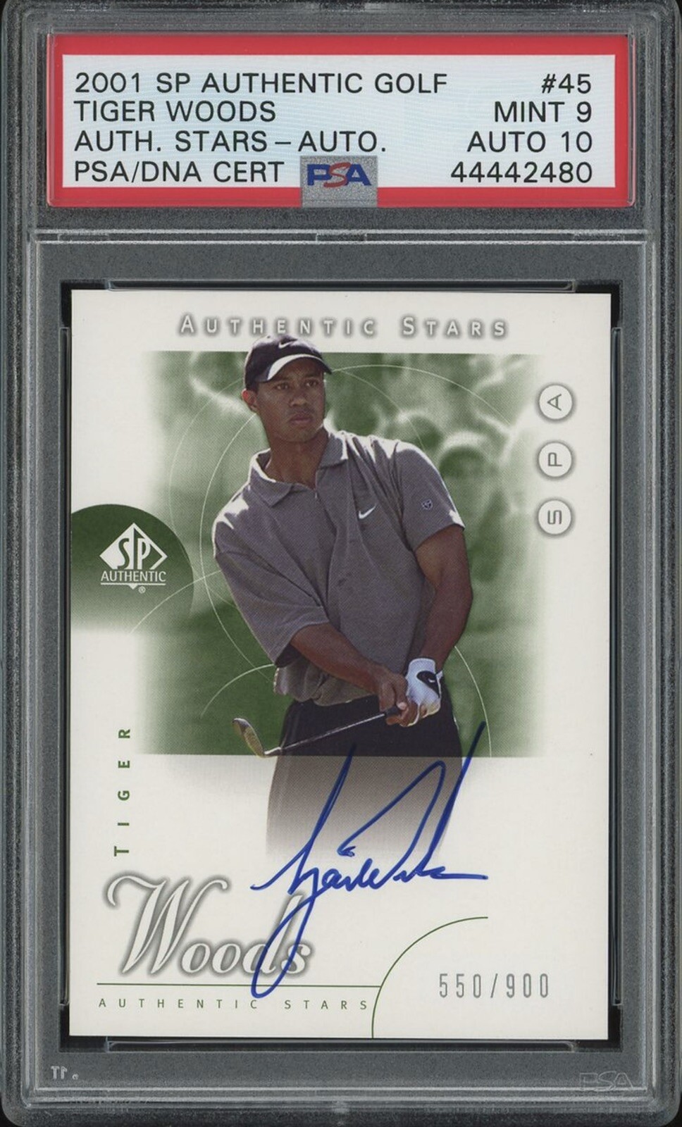 Tiger Woods Golf Memorabilia & Signed Golf Collectibles