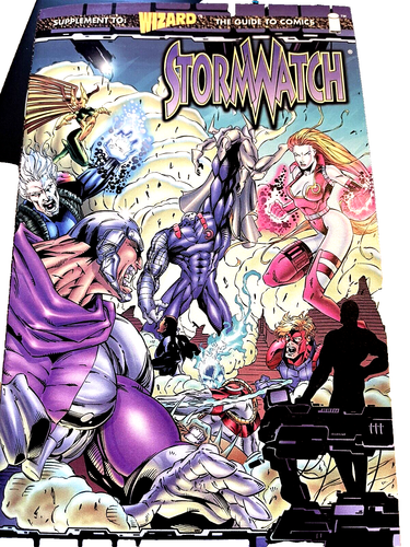 STORMWATCH #23, (WIZARD ASHCAN EDITION) WHITE PAGES! 1995 (color) | eBay