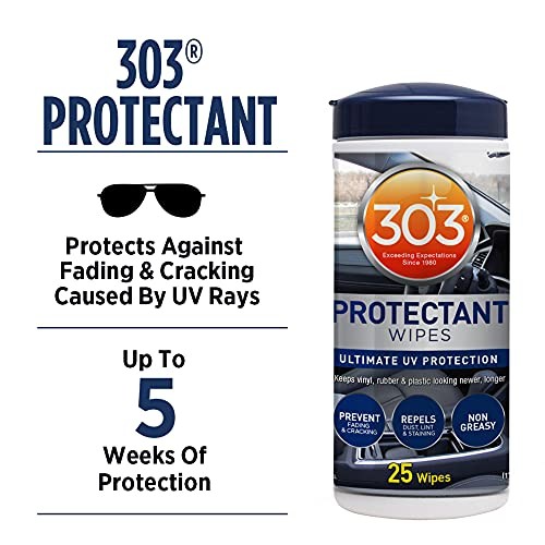 303 Products Automotive Protectant Wipes - Helps Prevent Fading ...