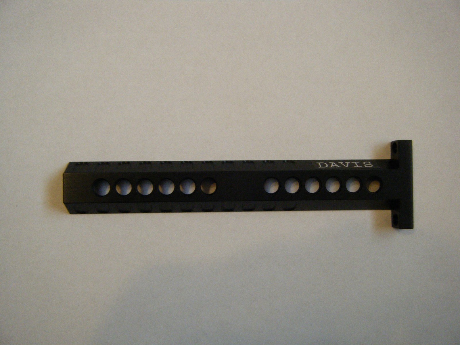 Davis 5.75" Dovetail Extension-Reduced weight with vent holes-Black | eBay