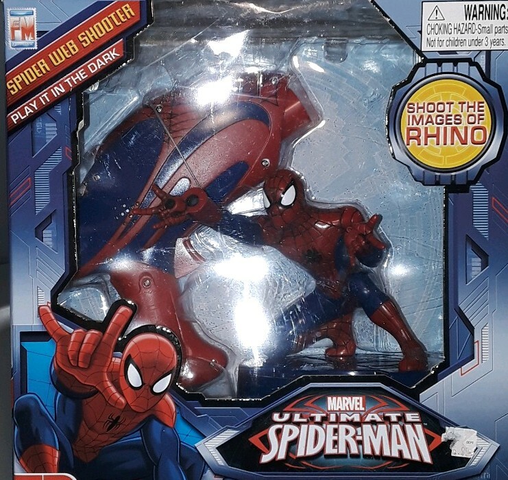 Ultimate Spider Man Web Blaster REAL Web Shooter (Spider Man: No Way