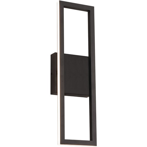 AFX Inc. COLS0518L30D1BK Cole LED 5 inch Black ADA Wall Sconce Wall ...