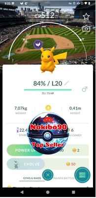Pokemon🌟Shiny Pikachu Mariners Seattle Baseball Stadium🌟Tra De🌟P T C🌟Go ...