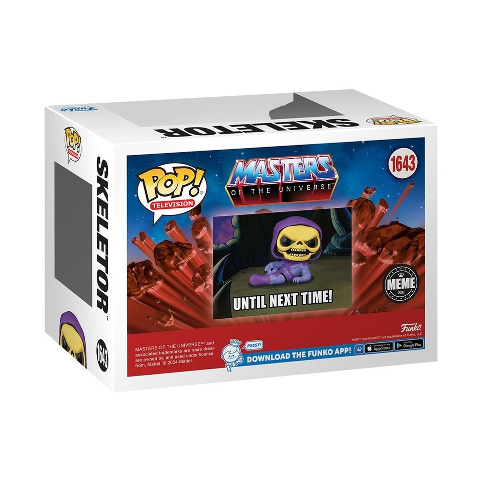Masters of the Universe MOTU Funko Pop SKELETOR MEME #1643 | eBay