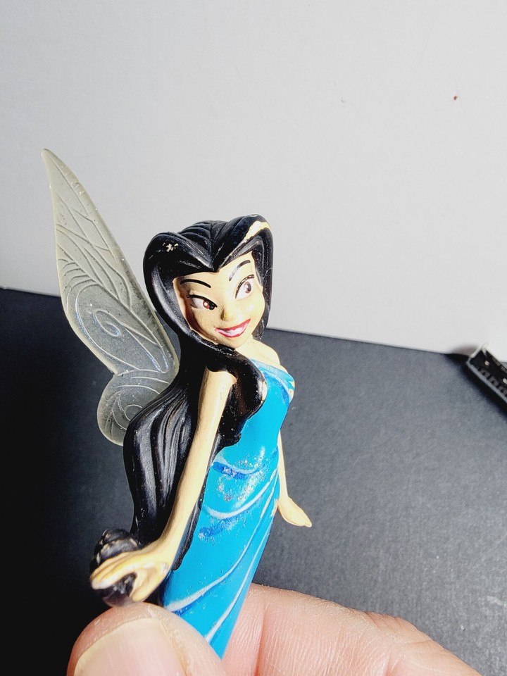 Silvermist 3.5" PVC Blue Water Fairy Action Figure Disney Tinker Bell ...