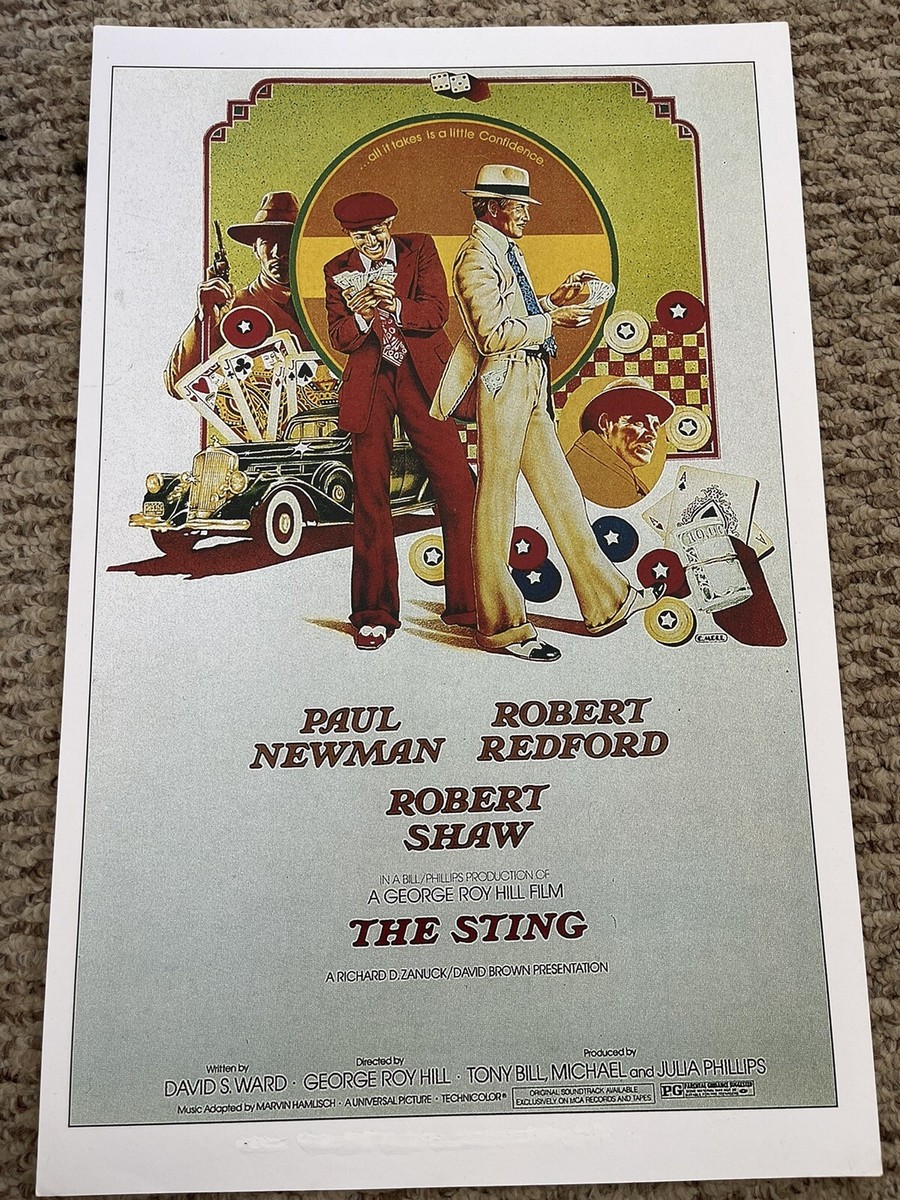 The Sting Poster The Sting (1973) Original Movie Posters Posteritati