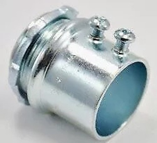 TOPAZ 636S OR EQUAL 2 INCH SET SCREW EMT CONNECTOR STEEL LOT OF 5 | eBay