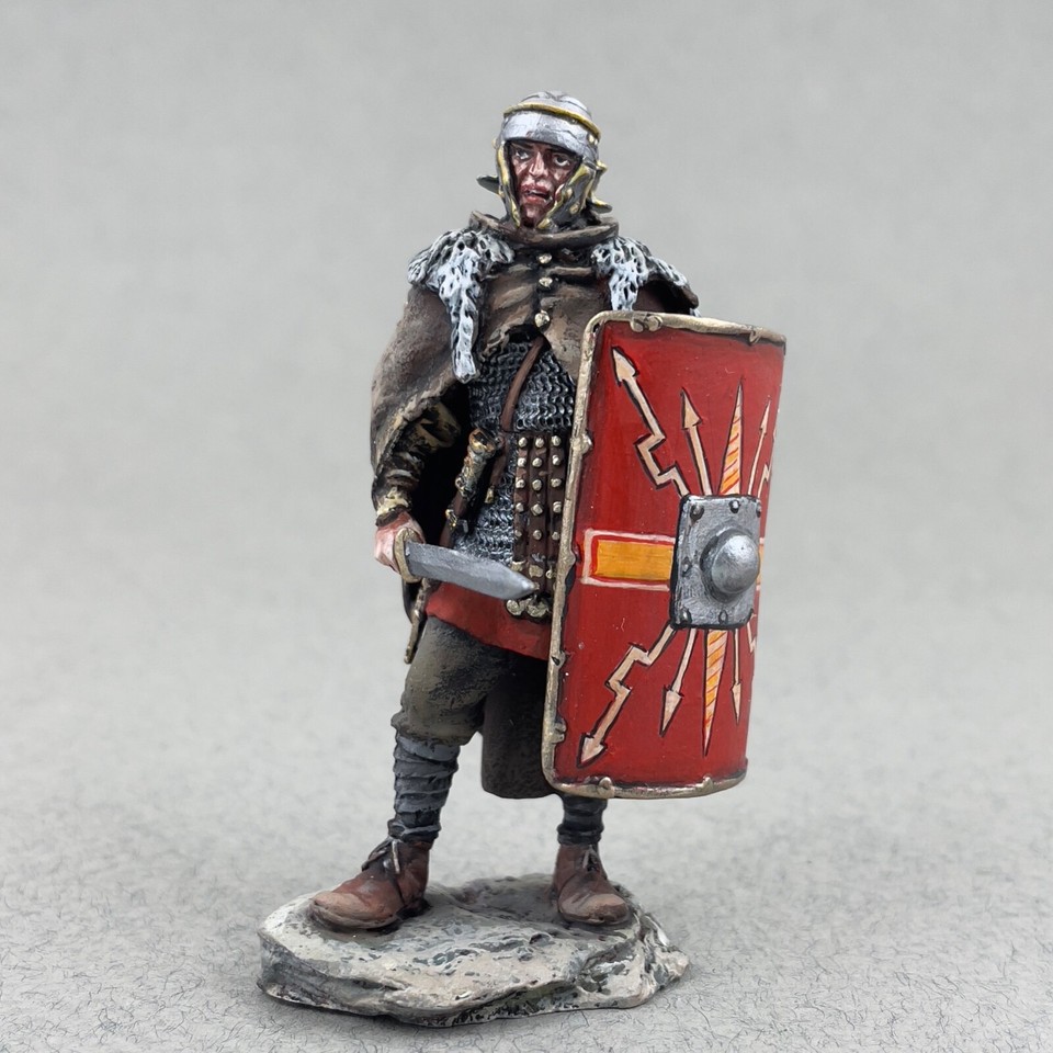 Roman Legionary 54 mm, Roman soldier miniature, Ancient soldier ...