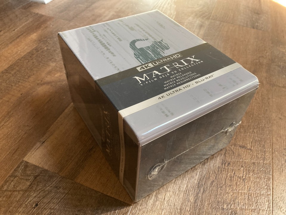 The Matrix 4-Film Deja Vu Steelbook Collection (4K UHD + Blu-ray ...