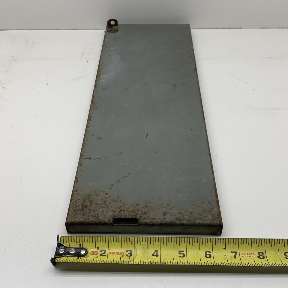 Zinsco Meter Service Breaker Panel COVER DOOR ONLY 18-1/2" x 6-1/2" | eBay