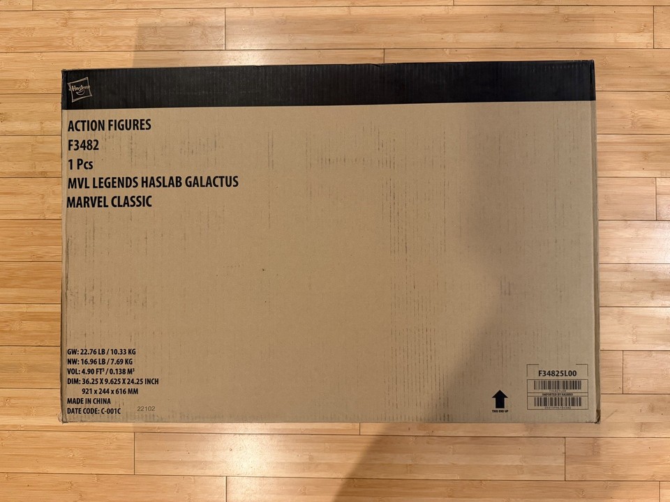 Haslab MARVEL LEGENDS GALACTUS all Tiers Fantastic 4 MISB + 3 Addl ...