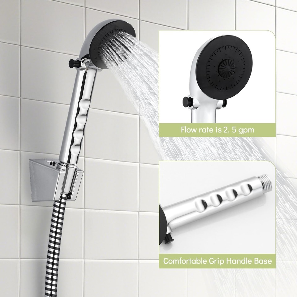 RV Shower Head with Hose, Outdoor Shower, Non-Metallic Outdoor RV ...