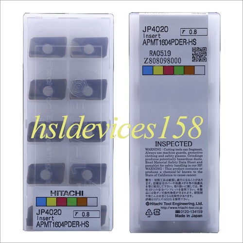1PC HITACHI APMT1604PDER-HT JP4020 CNC Knife Tablets 10PCS/ Box New | eBay
