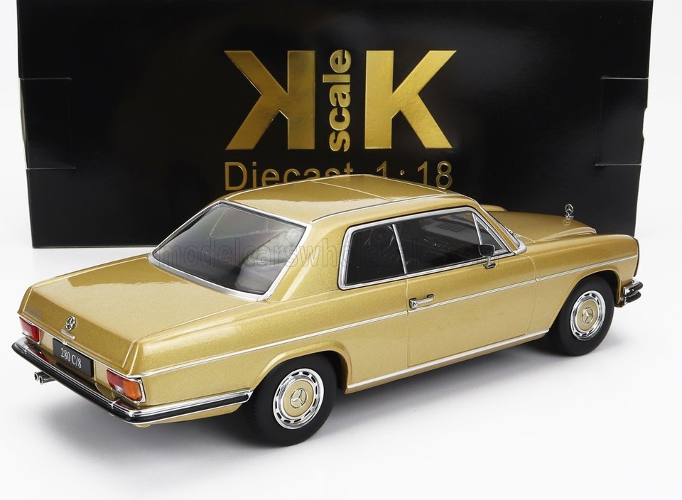 1969 Mercedes Benz 280C/8 (W114) Coupe Gold Metallic in 1:18 scale by KK Diecast 4260699764492| eBay