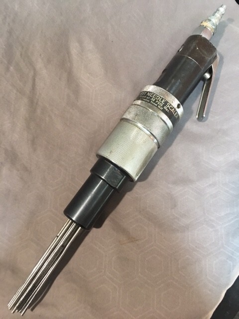CHICAGO PNEUMATIC CP-951 NEEDLE SCALER 12-7X1/8 INCH NEEDLES | eBay