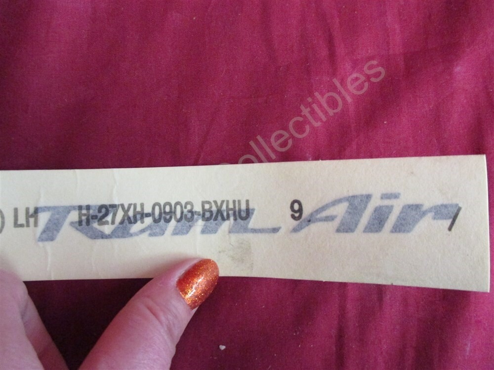 NOS OEM Pontiac Firebird "Ram Air" Decal 30th Ann Edition 1999 Left ...