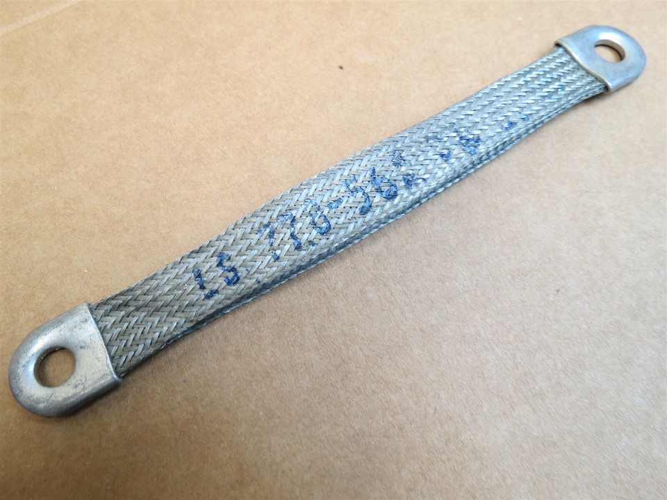 Grounding Engine to Chassis Double Ground Strap Rat Rod Custom Car Race ...