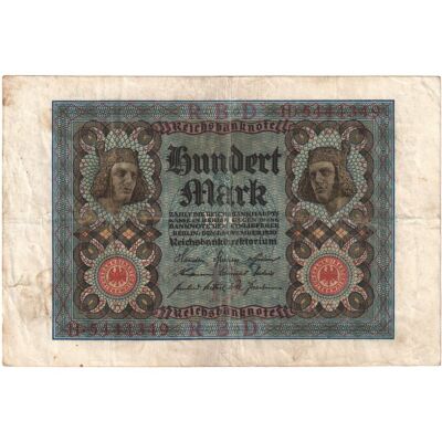 [#636457] Germany, 100 Mark, 1920, 1920-11-01, KM:69a, AU | eBay