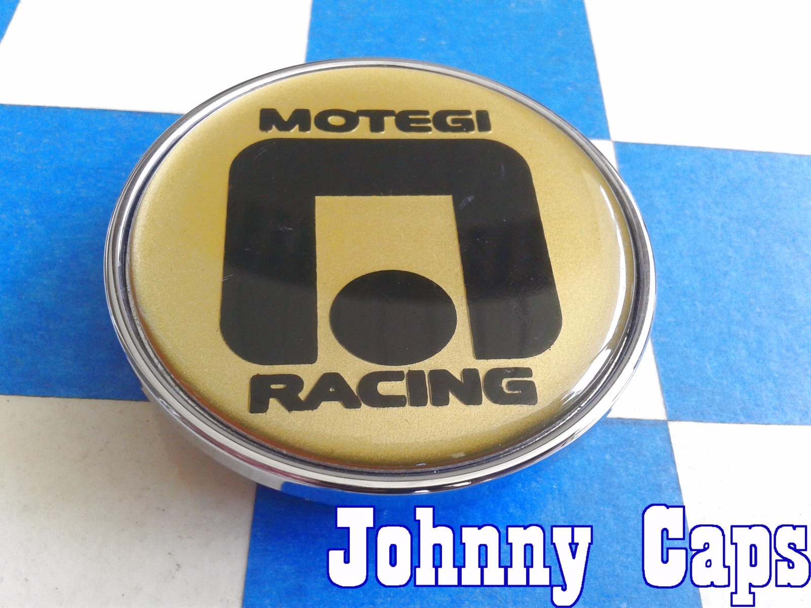 MOTEGI RACING Wheels [80] CHROME Center Caps # 10373 Custom Wheel ...