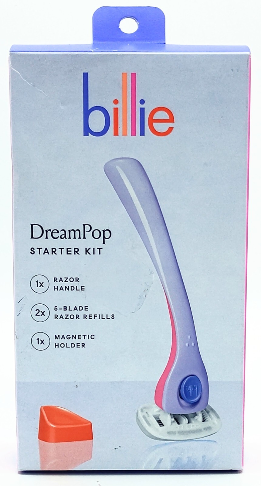 Billie Dream Pop Womens Razor Starter Kit including Magnetic Holder for ...
