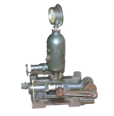 VINTAGE BRONZE DRAKE AND FLETCHER CHAIN DRIVE WATER PUMP FOR STATIONARY ...