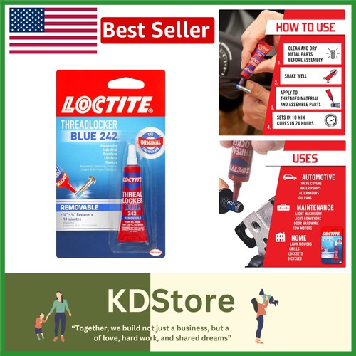 Loctite Threadlocker Blue - 242 6 ml, 1 Pack | eBay