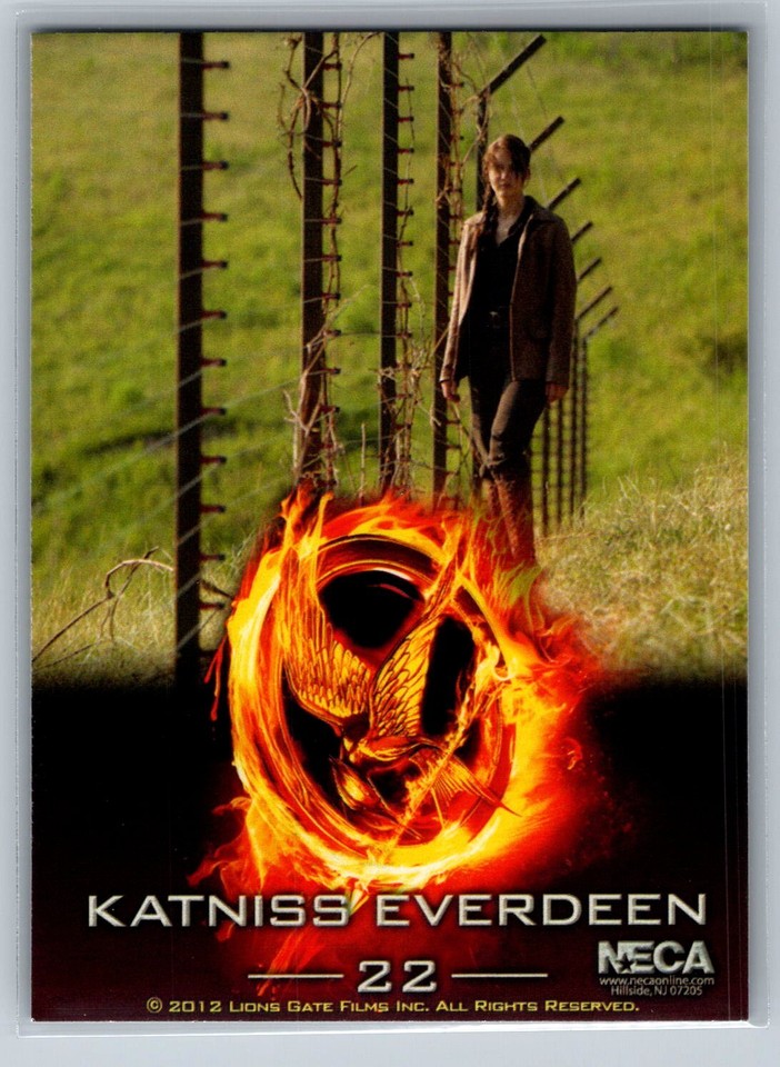 2012 NECA The Hunger Games Katniss Everdeen Jennifer Lawrence #22 | eBay