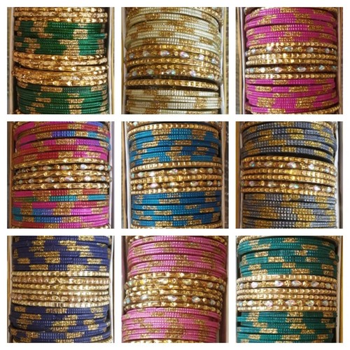 108 Multi Color Bangles 12 Pieces Each Color Of 9 Color Bangles For ...